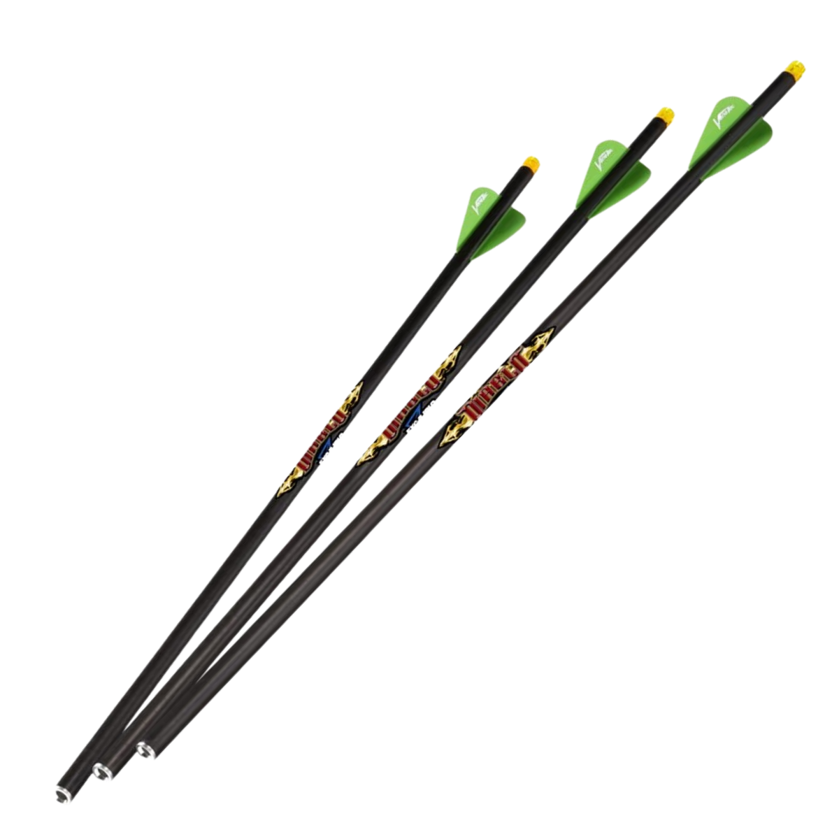 Excalibur Diablo Illuminated Carbon Arrows 18" - Pack of 3 – INDO ARCHERY