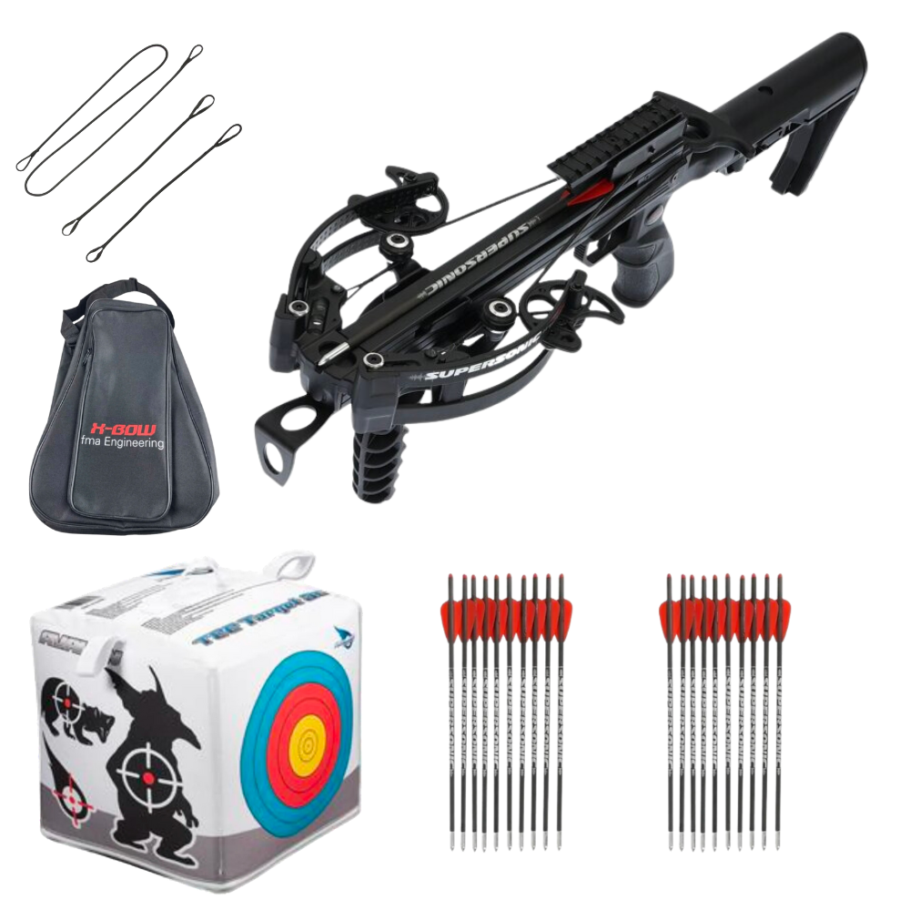 FMA Supersonic Crossbow Bundle - L Stock – IndoArchery.com