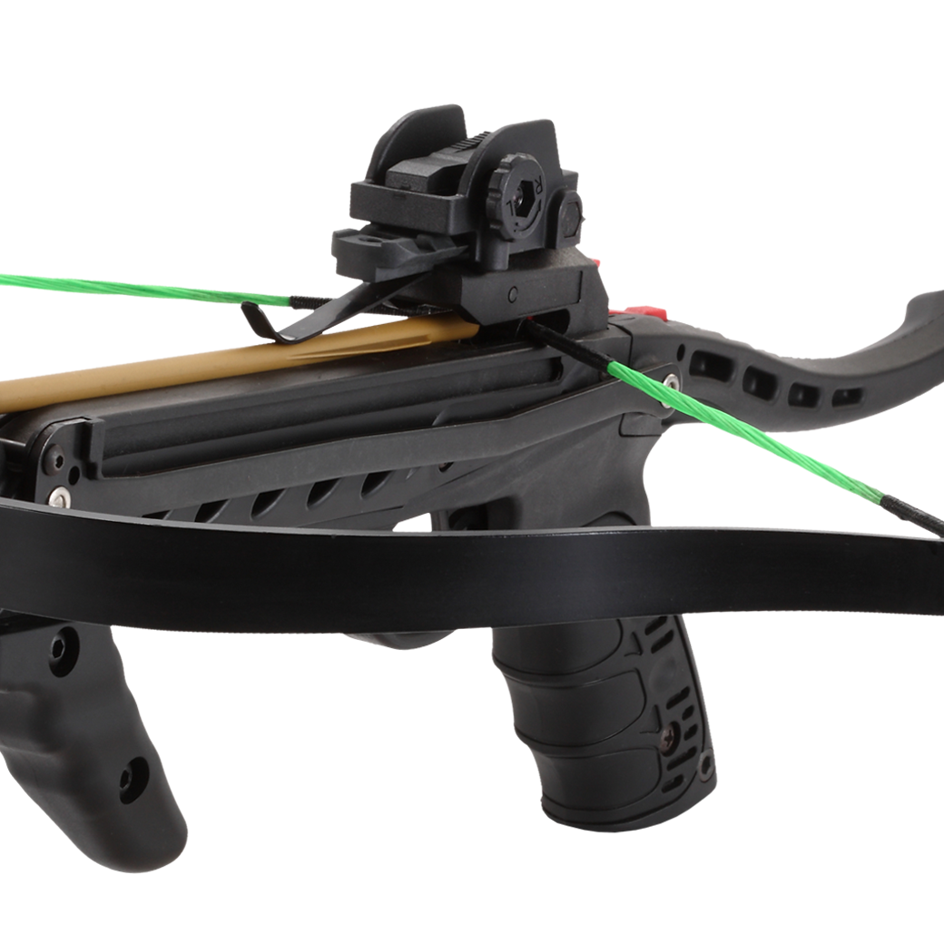Hori-Zone Redback RTS Pistol Crossbow 80lb - Black – IndoArchery.com