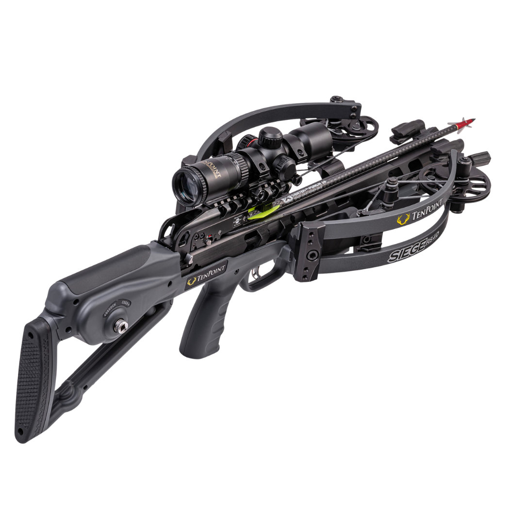 TenPoint Siege RS410 ACUslide Compound Crossbow Package – INDO ARCHERY